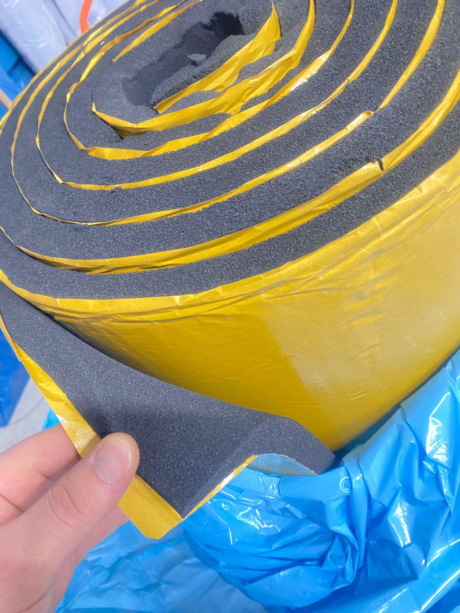 20mm Nfaf Düz sünger akustik Ses yalıtımı Süngeri Yapışkanlı 100 cm x ...